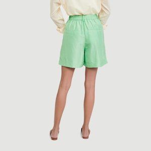 Vince | Shorts | Nwt Vince Peppermint Green Drapey Silk Habotai Shorts ...
